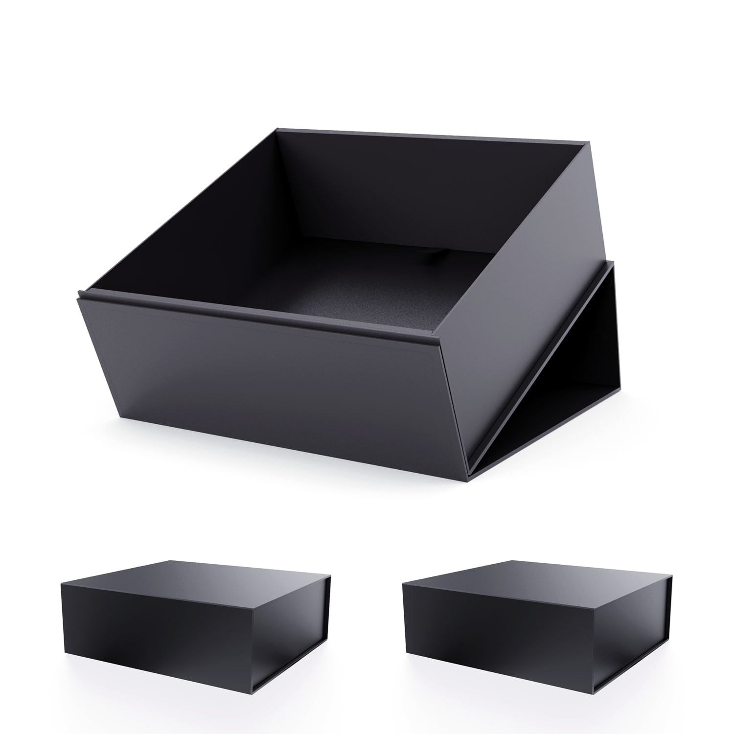 JiaWei World Gift Box 17.7x14.5x7 inches, 3 Pack Magnetic Gift Box with ...