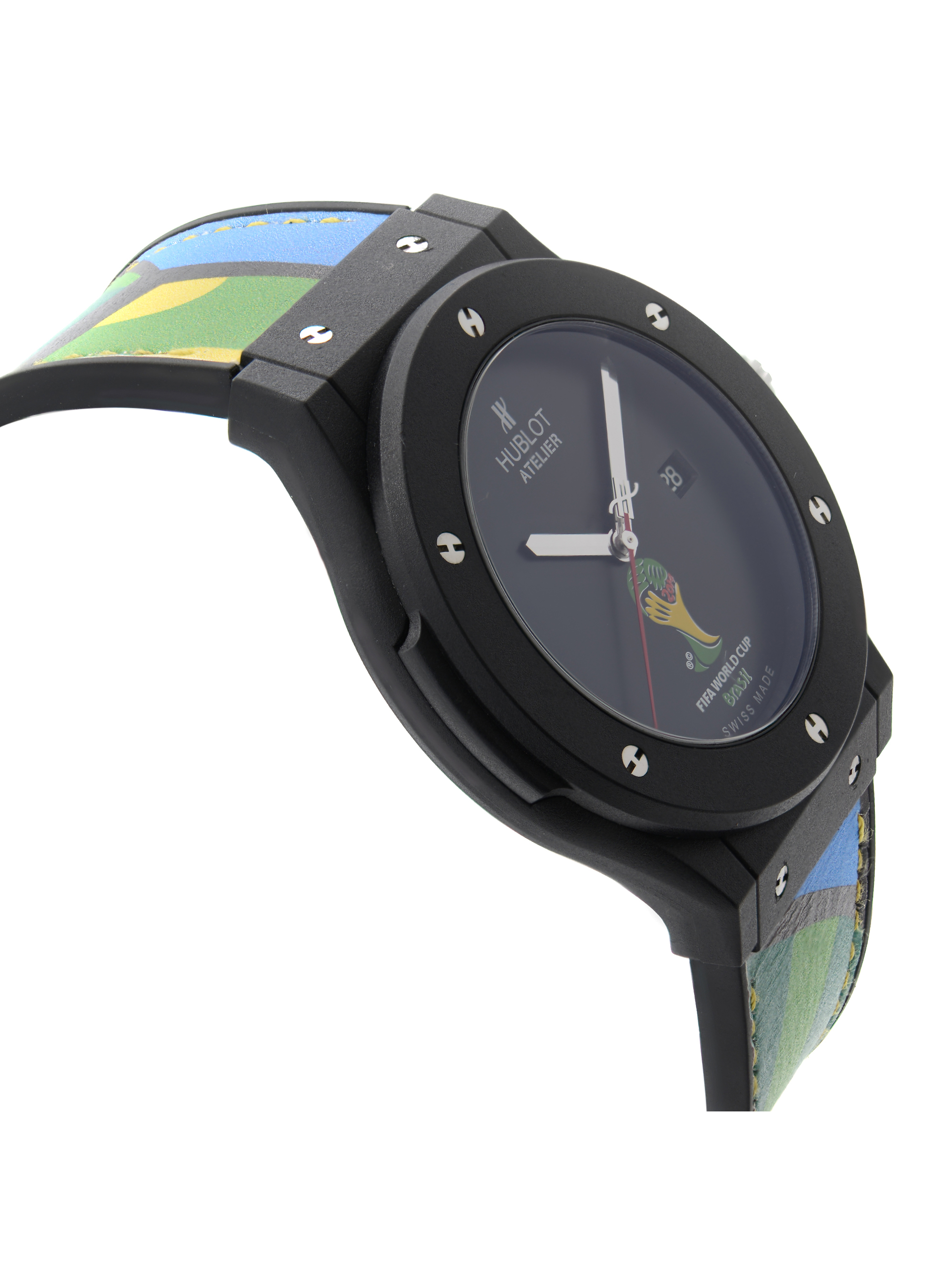 Buy Hublot Atelier Fifa World Cup Brazil 2014 Black Dial Watch 500.XI ...