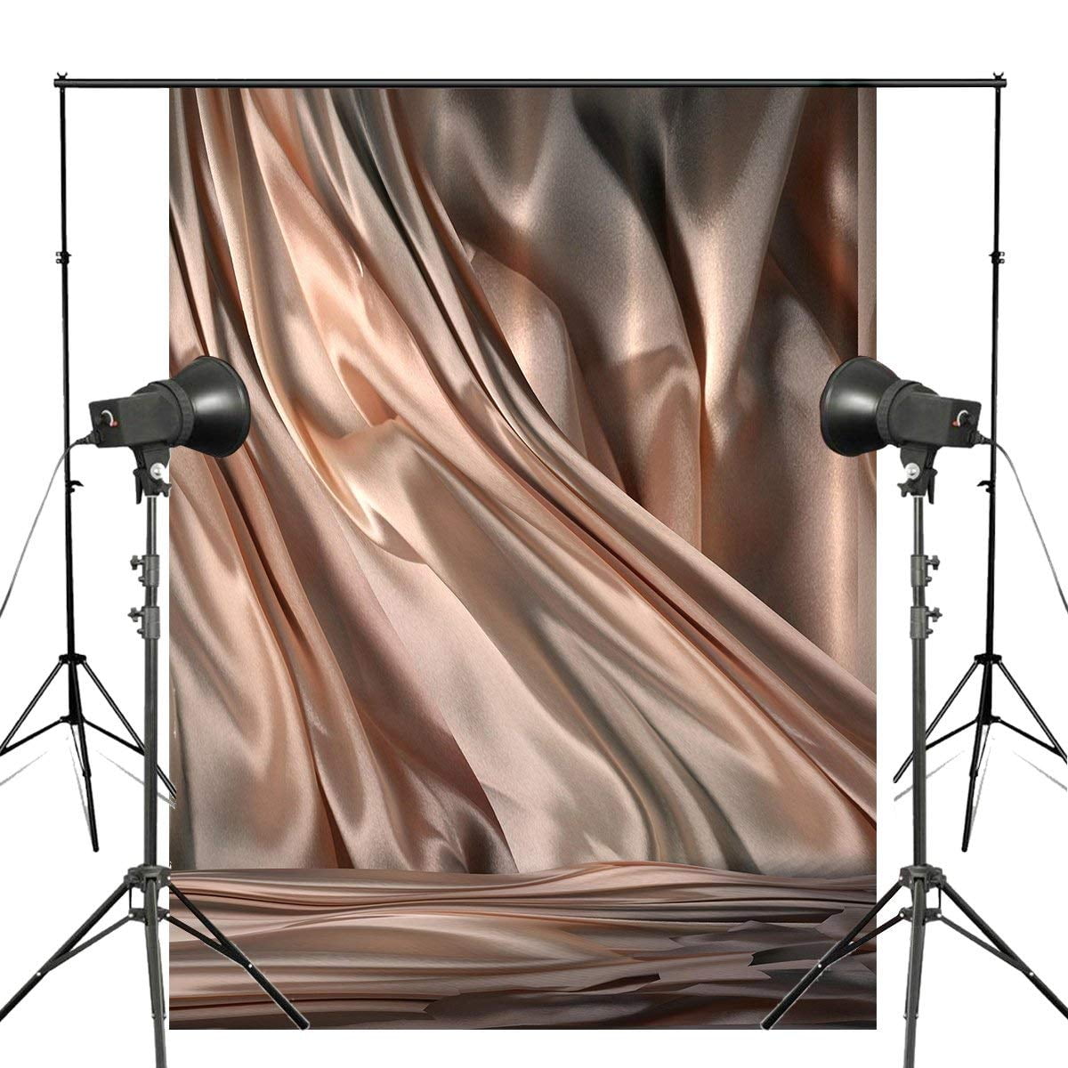 ABPHOTO Polyester Abstract Khaki Photography Backdrop Satin Background ...