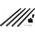 WoodLink, Universal Pole Kit, 72" tall, steel, black powder coated ...