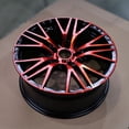 17 Inch Black Machined Red Alloy Wheel for 2025 Toyota Crown Signia 5 ...