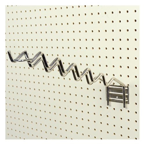 Siffron 7179162124 Heavy Duty Chrome Plated Pegboard Rake & Shovel ...