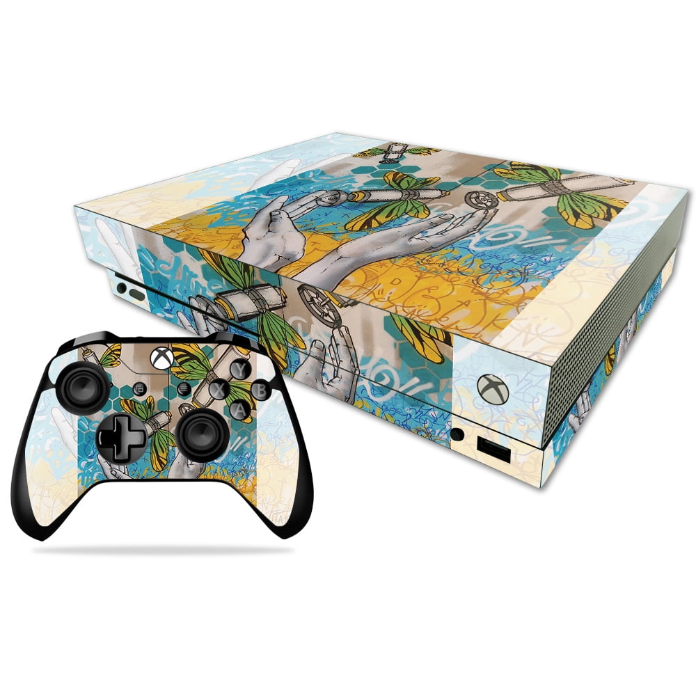 Skin Decal Wrap Compatible With Microsoft Xbox One X Capture - Walmart.com