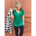 Moshu V Neck Women T Shirts Short Sleeve Loose Summer Tops For Women