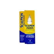 2 Pack - Scalpicin Max Strength Scalp Itch Medication 1.5 oz - Walmart.com