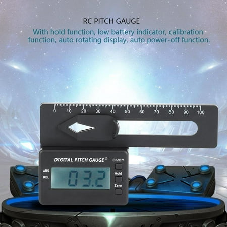 Haofy LCD Pitch Gauge,, Durable LCD Digital Pitch Lightweight ...