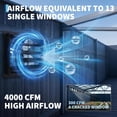 20 Inch EC Motor Shutter Exhaust Fan with Touchscreen Controller for ...