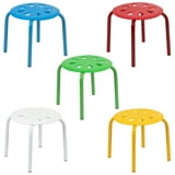 Emma + Oliver Plastic Nesting Stack Stools-Classroom/Home, 11.5"Height ...