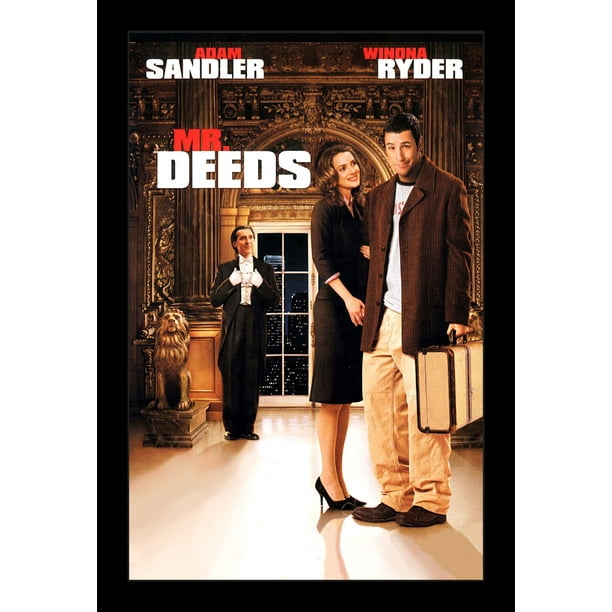 MR. DEEDS - 11x17 Framed Movie Poster - Walmart.com