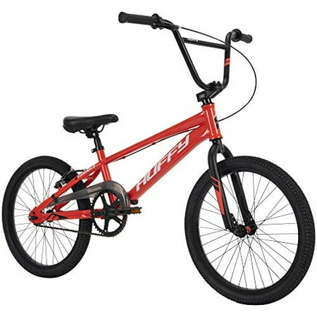 Huffy Axilus 20" BMX Bike, Steel Frame, Race Style, Neon Red | Walmart Canada
