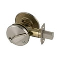 Schlage B571 One Sided Deadbolt - Chrome - Walmart.com