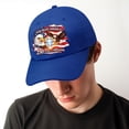 250 Years of Freedom American 1776-2026 Eagle Flag Snapback Hat ...