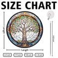 89Bloom Birch Tree Window Hanging Stained Glass, Birch Tree Suncatchers ...
