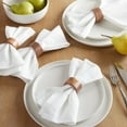 Better Homes & Gardens Napkin Rings Brown 4 Pieces Elegant Table Decor ...