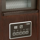 Soleil Electric Infrared Quartz Cabinet Heater with Remote 1500W Indoor ...