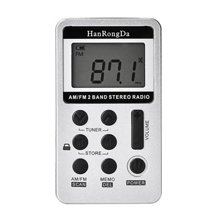 Hi.FANCY AM FM Portable Digital Stereo Rechargeable stereo radio Radio ...
