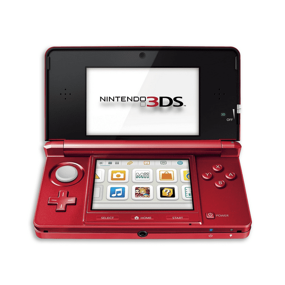 New Nintendo 3DS XL Handheld Console Game System in Metallic Red ...