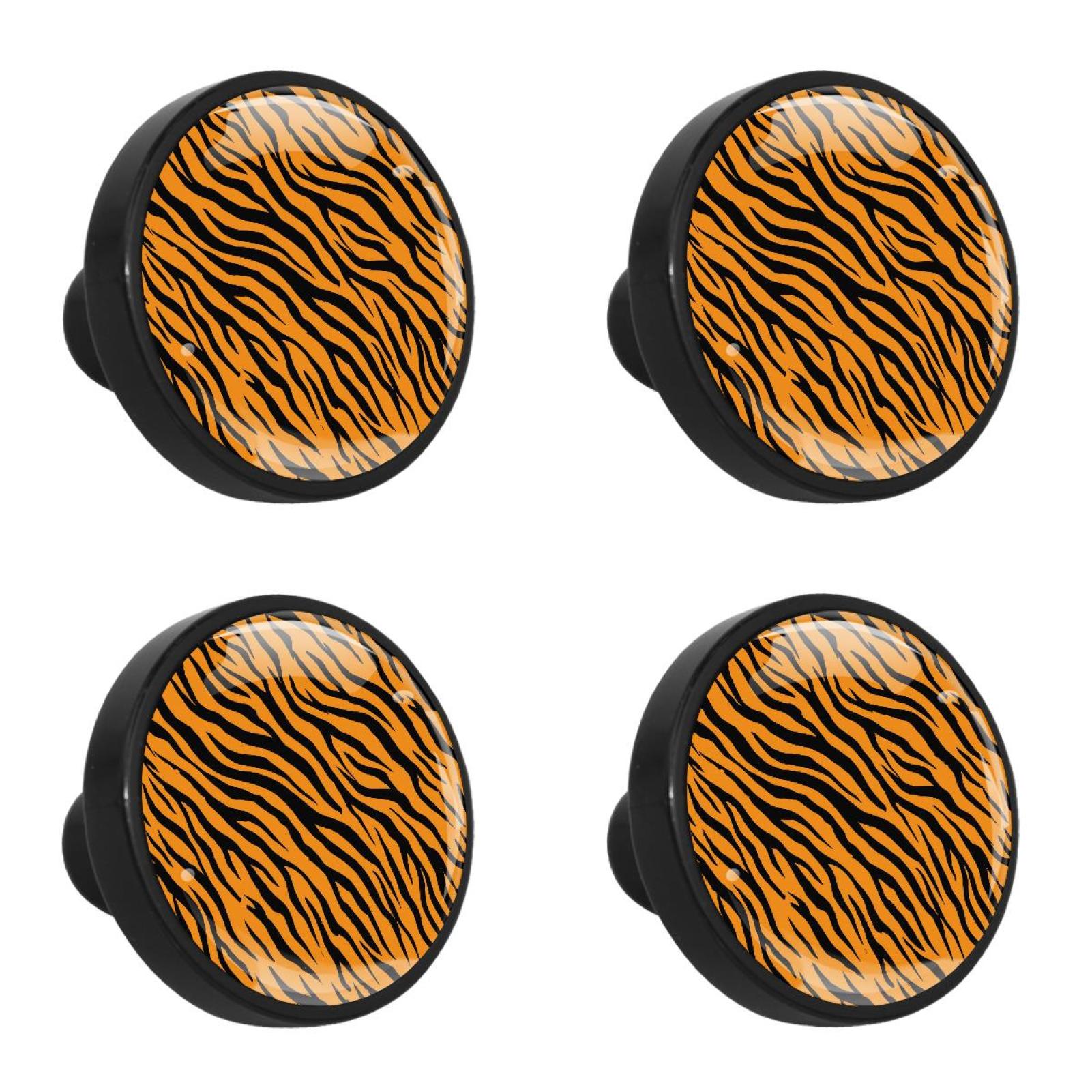 4 Pcs Tiger Skin Texture Knobs for Kitchen Cabinet Cupboard Dresser ...