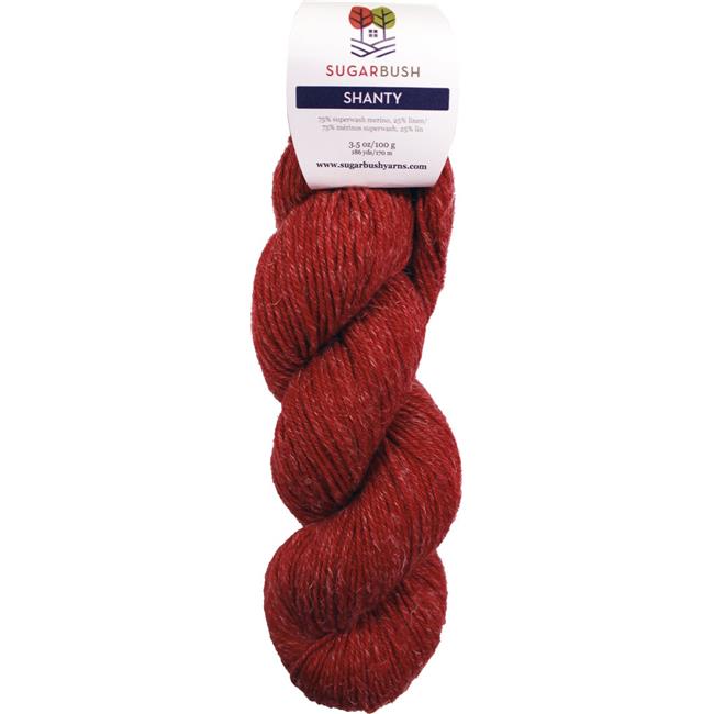Sugar Bush Yarns Shanty-Red Brick - Walmart.com