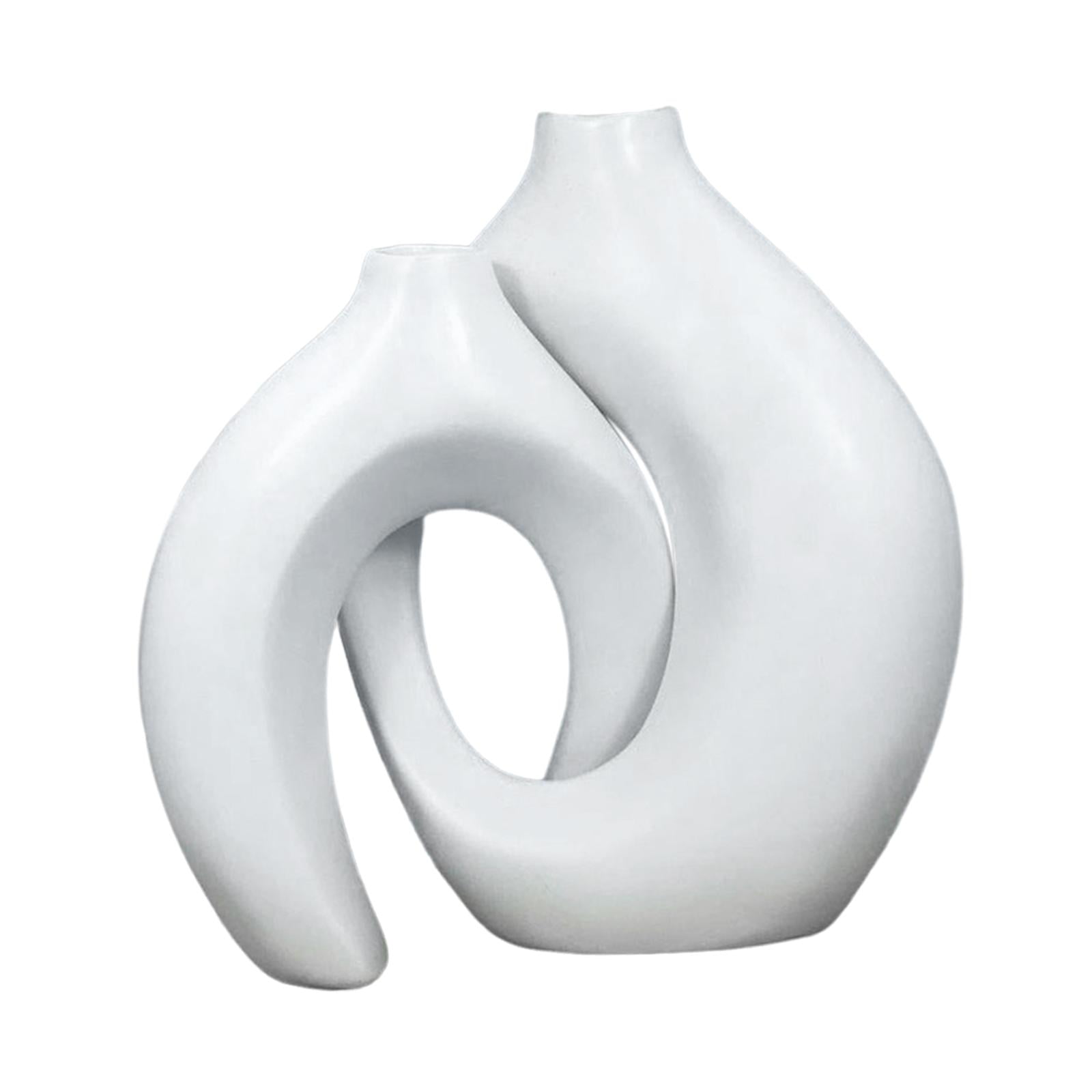 Click here for Dolity Geometric Vase Creative Vase Resin Home Dec... prices