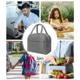 Meal Prep Backpack Tall Lunch Bags for Women with Side Pockets Kids ...