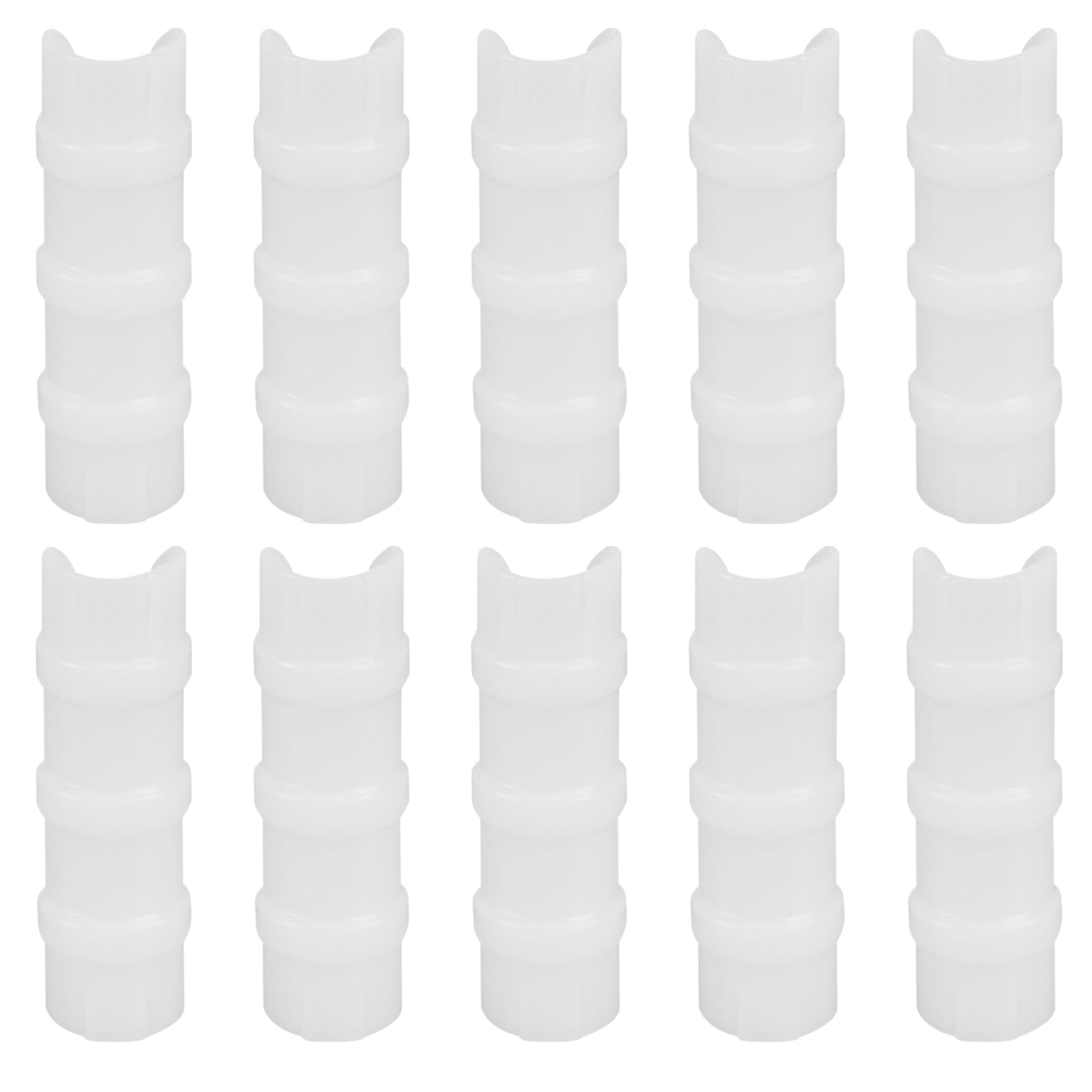 Buy HEMOTON 10 Pcs ABS Snap Clamp Standard Grip Snap-in Buckle Garden ...