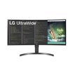 LG Ultrawide 34\" 3440 x 1440 LED HDR10, sRGB Curved Monitor, Textured ...