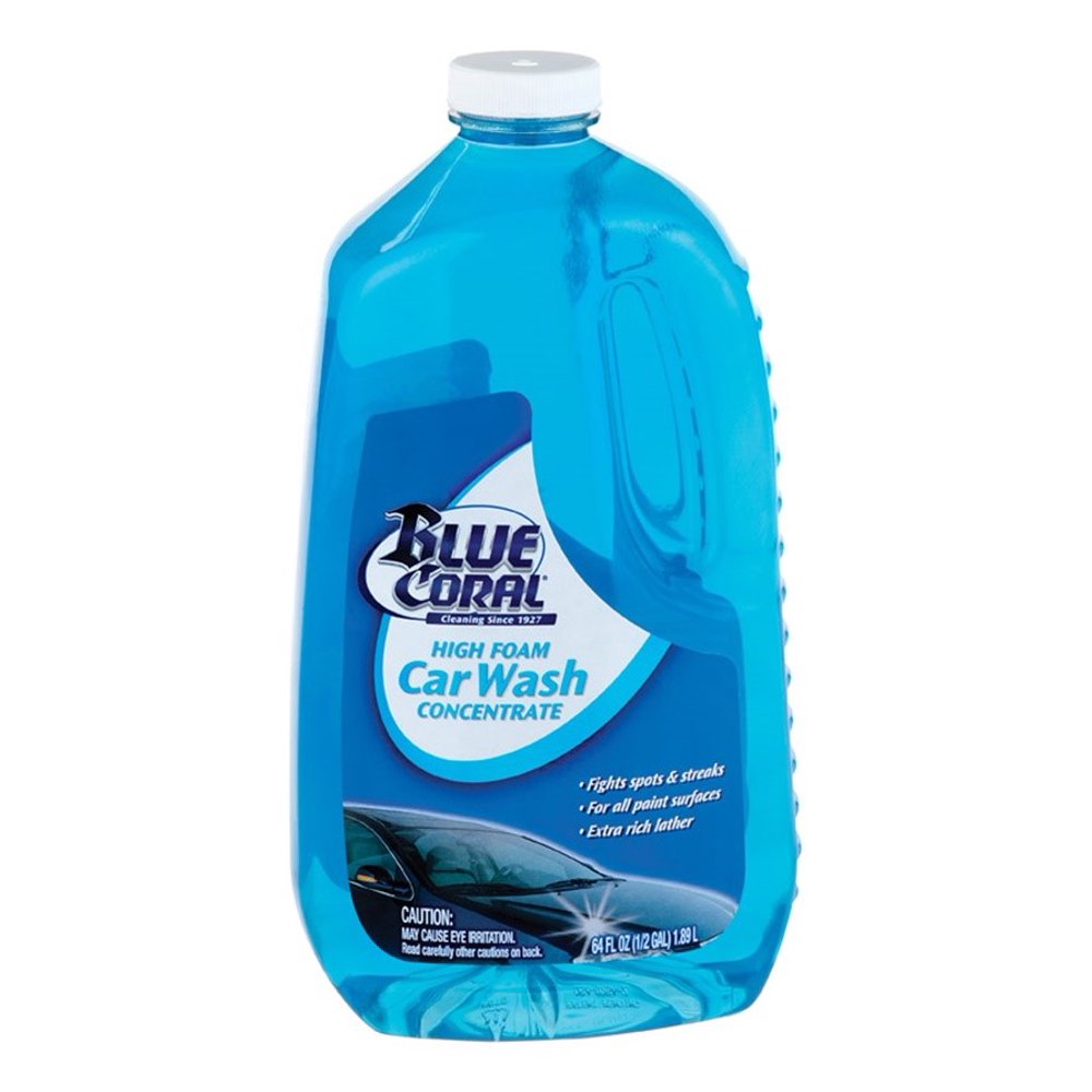 Blue Coral High Foam Car Wash Concentrate - 64 fl. oz. - WC107G ...