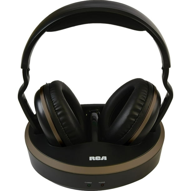 RCA 900 MHz RF Wireless Headphones - Black - Walmart.ca