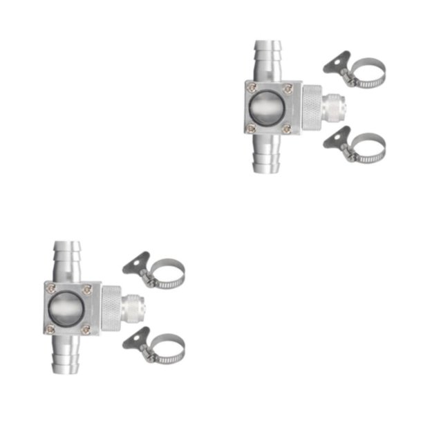 Unatoiry Silver Easy Installation External Diffuser For Aquarium Fish ...