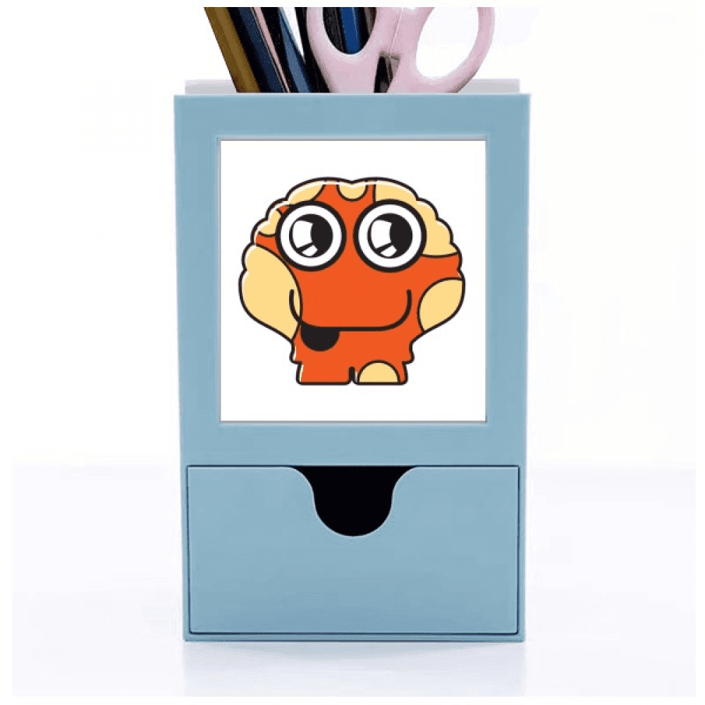 Universe And Alien Orange Alien Desk Supplies Organizer Pen Holder Card ...