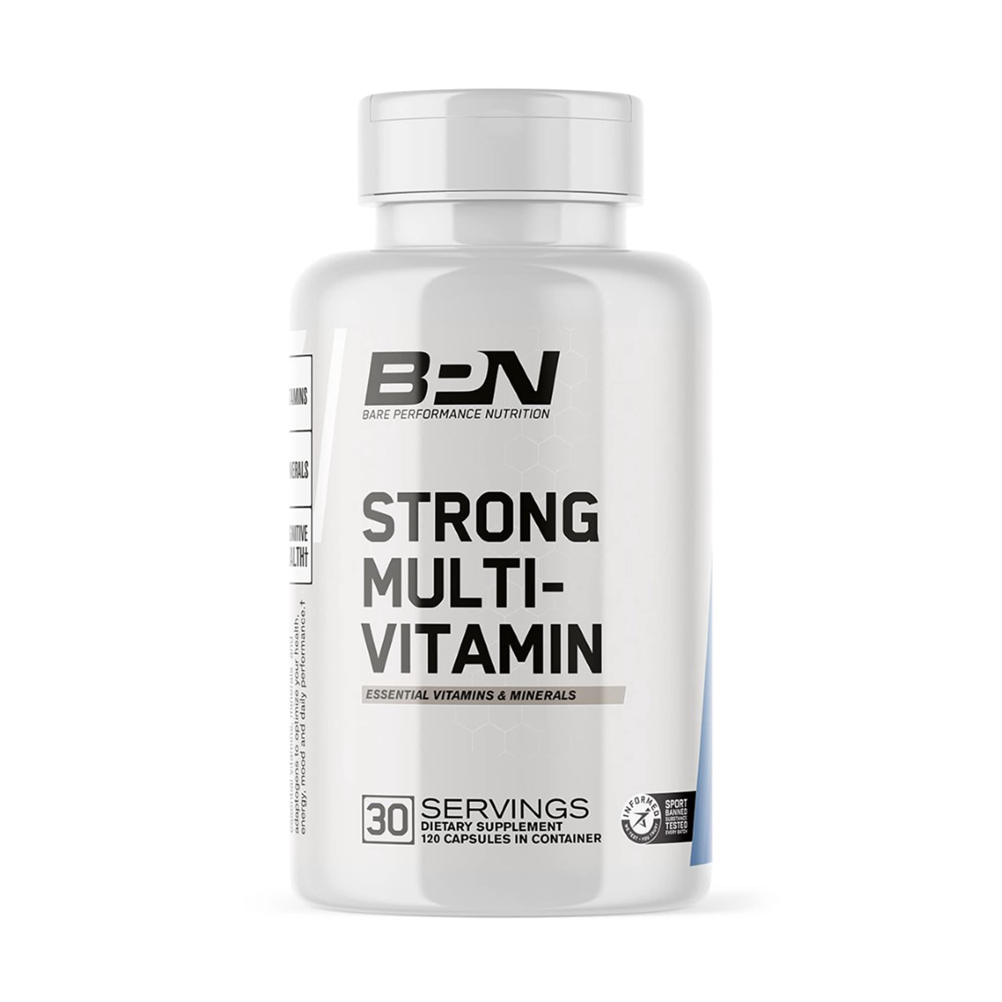 Suplemento BPN Strong Multivitamínico BARE PERFORMANCE NUTRITION ...