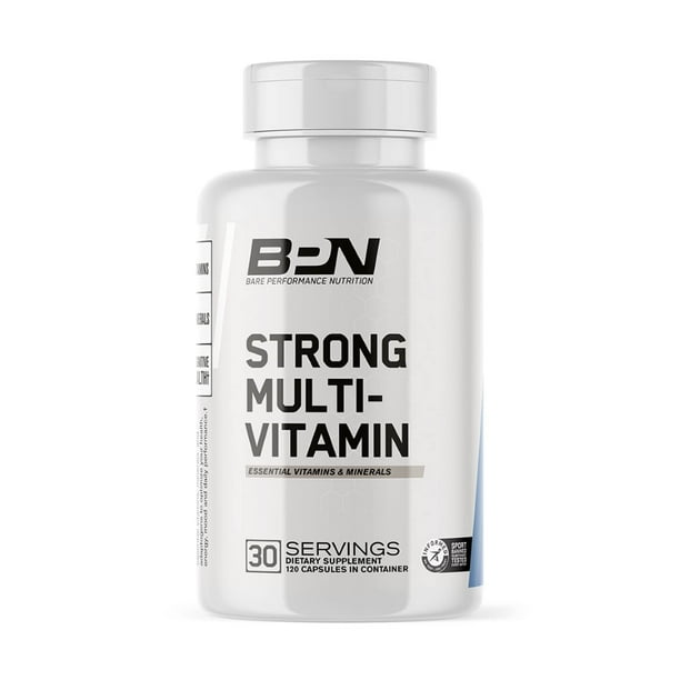 Suplemento BPN Strong Multivitamínico BARE PERFORMANCE NUTRITION | Bodega Aurrera en línea