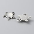 20pc Resin Pendants Sea Turtle Charm with Alloy Findings Silver ...