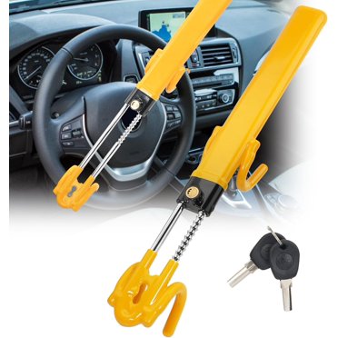 The Club SUV and Truck Steering Wheel Lock, Red, Case Hardened Steel ...