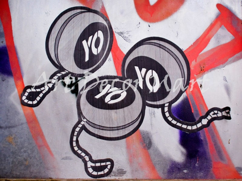Yo Yo - CANVAS OR PRINT WALL ART PRINT - Walmart.com