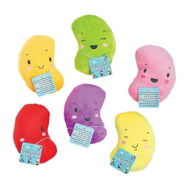 Fun Express 17 Bags Jelly Bean Prayer Candy Pack, Easter Basket Filler ...