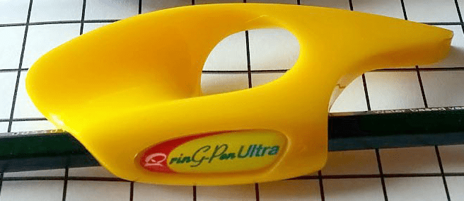 RinG-Pen Ultra--Grip Support For Writing and Art Tools - Small, Yellow ...