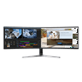 "SAMSUNG Gamer PC 49"" CRG9 Dual QHD Curved QLED Gaming Monitor ...