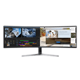 "SAMSUNG Gamer PC 49"" CRG9 Dual QHD Curved QLED Gaming Monitor ...
