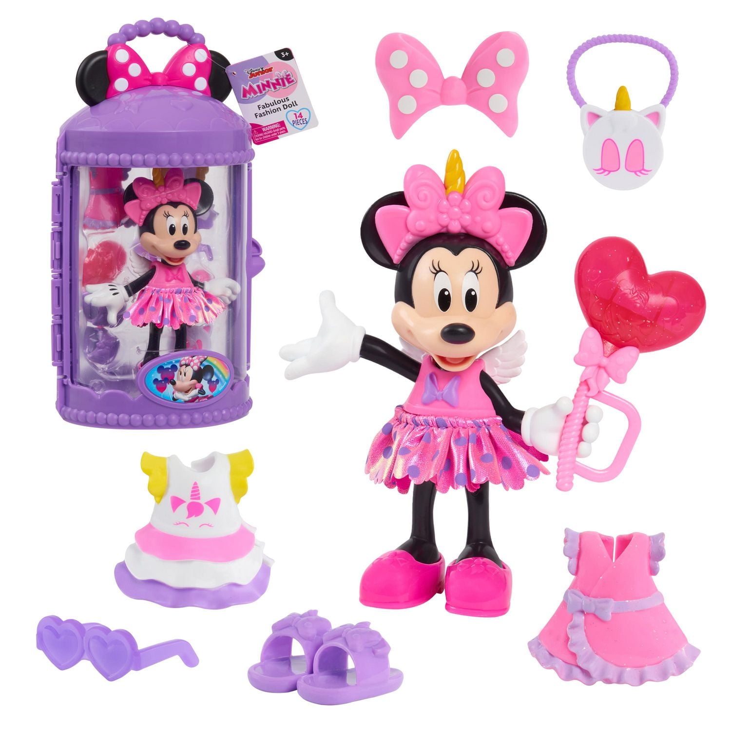 Click here for Disney Junior Minnie Mouse Fabulous Fashion Doll W... prices