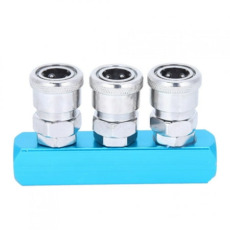 Aluminum Alloy Pneumatic Connector Manifold Fitting, Quick Connect ...