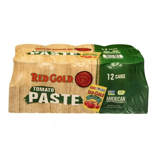 Red Gold Tomato Paste (6 oz., 12 pk.) - Walmart.com