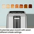 Chefman 2 Slice Toaster with 7 Shade Settings, Removable Crumb Tray ...