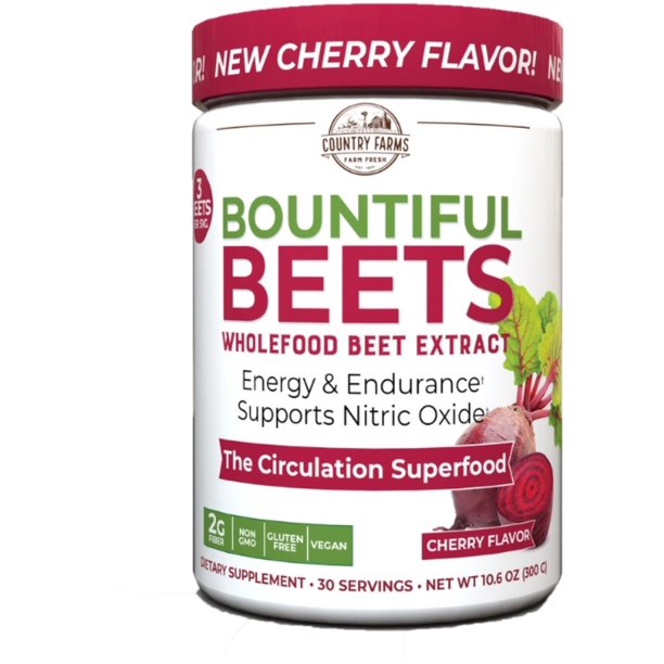 Country Farms Bountiful Beets Circulation Superfood, 10.6 oz - Walmart.com
