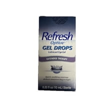Refresh Optive Eye Gel Drops, Extended Therapy, Dry Eye Relief, 0.33 fl ...