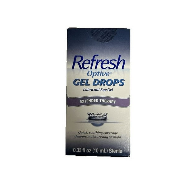 REFRESH Optive Mega-3 Lubricant Eye Drops for Dry Eye, 0.01 fl oz ...