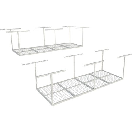 Pro 4x8 Overhead Garage Storage Rack,Adjustable Garage Storage ...
