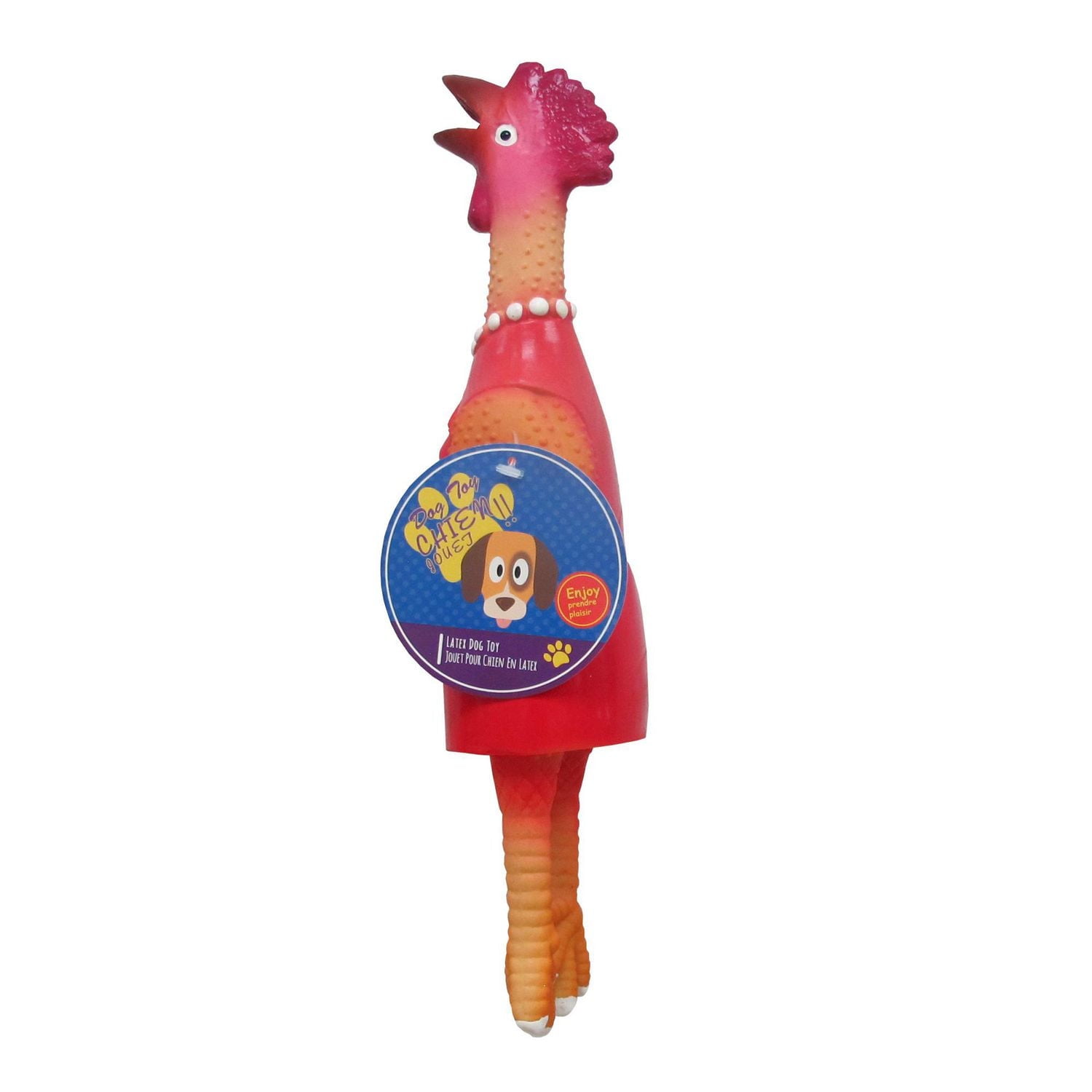 Click here for Unbranded Latex Chicken Dog Toy prices