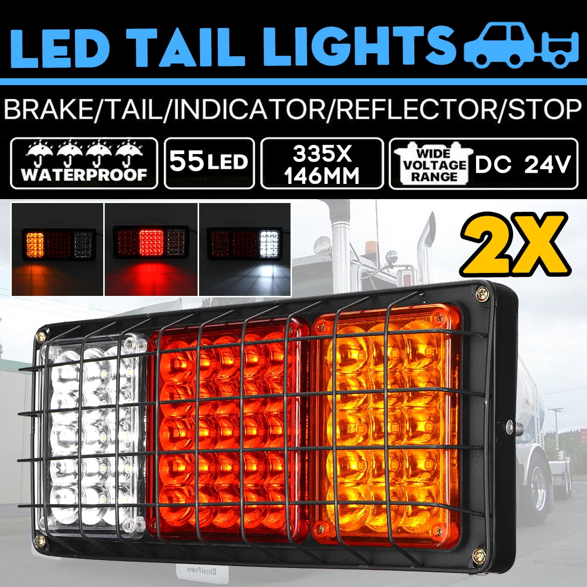 Led Tail Lights For Caravans | Shelly Lighting